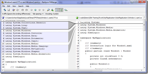 Using P4Merge with Visual Studio 2008 and TFS